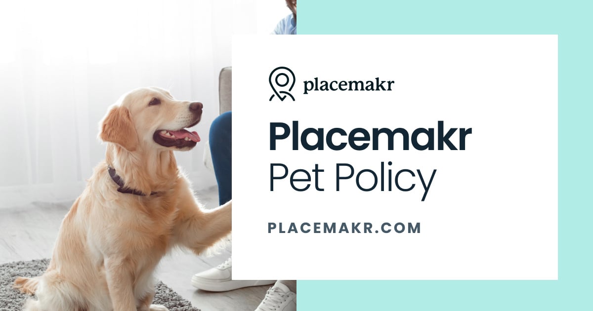 Placemakr Pet Policy | Guidelines for Staying with Pets